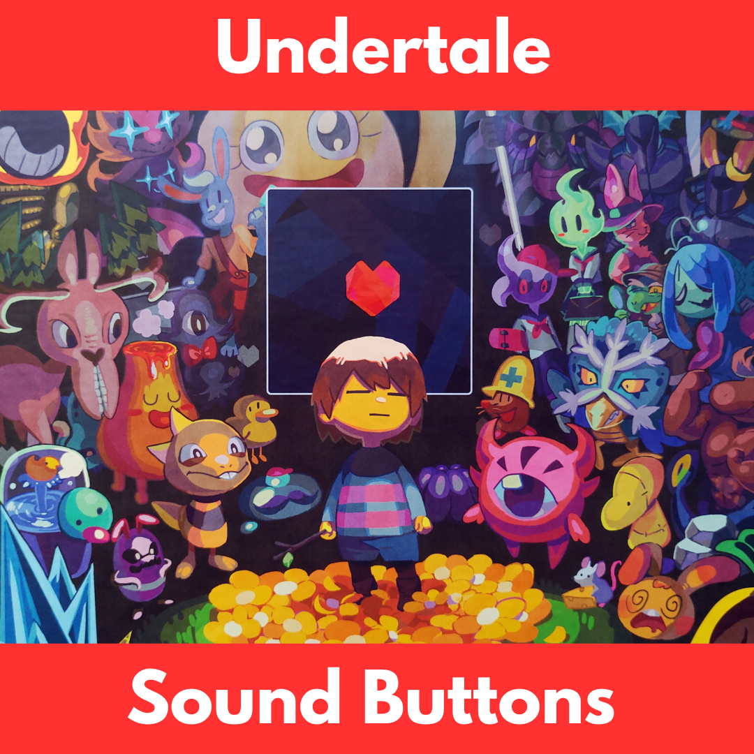 Your Favorite Undertale Sound Buttons | Instant Play
