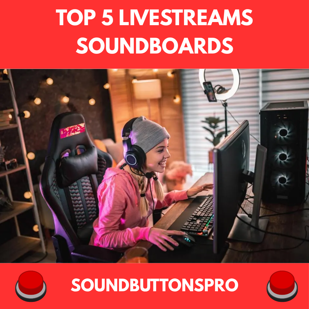 Top 5 Most Popular Soundboards Used In Livestreams