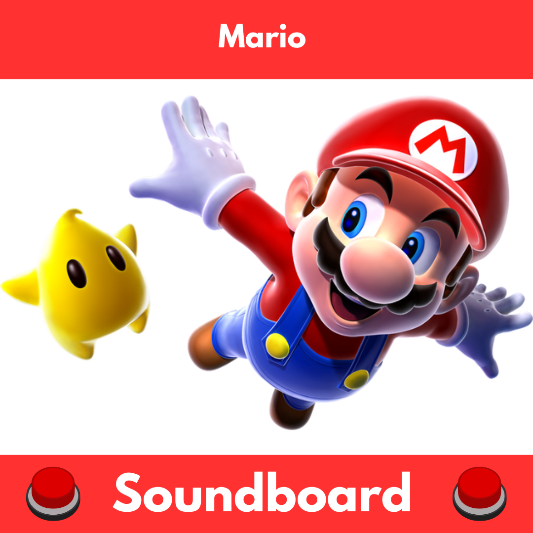 Mario Soundboard: Play Best Video Game Voices & SFX